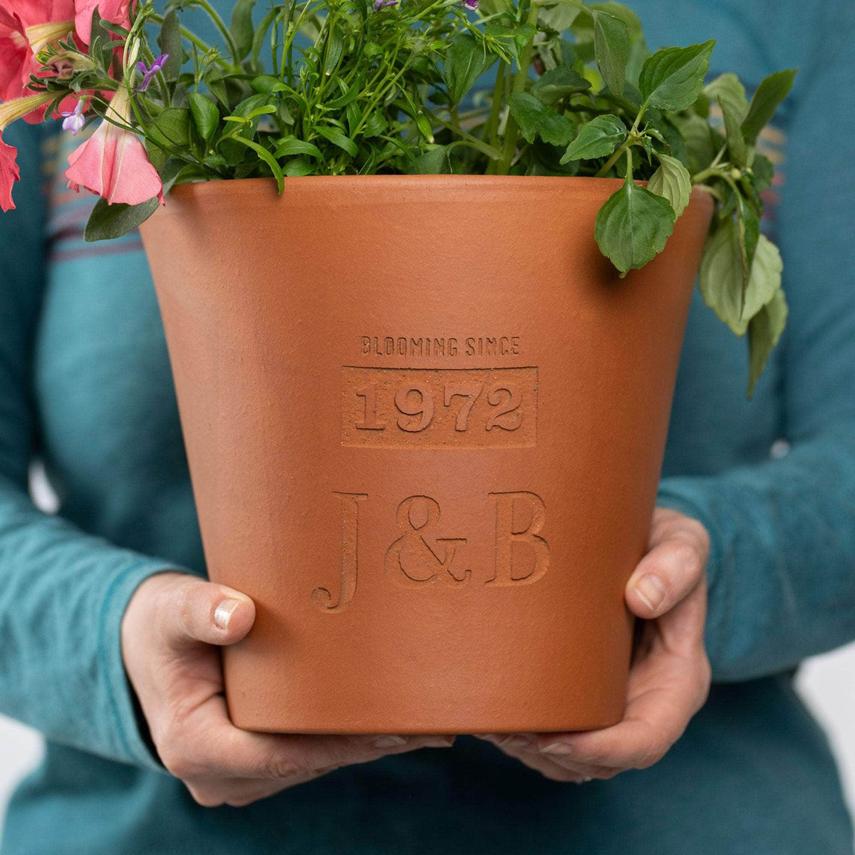 Couples Anniversary Plant pot - Perfect Anniversary gift for Garden ...