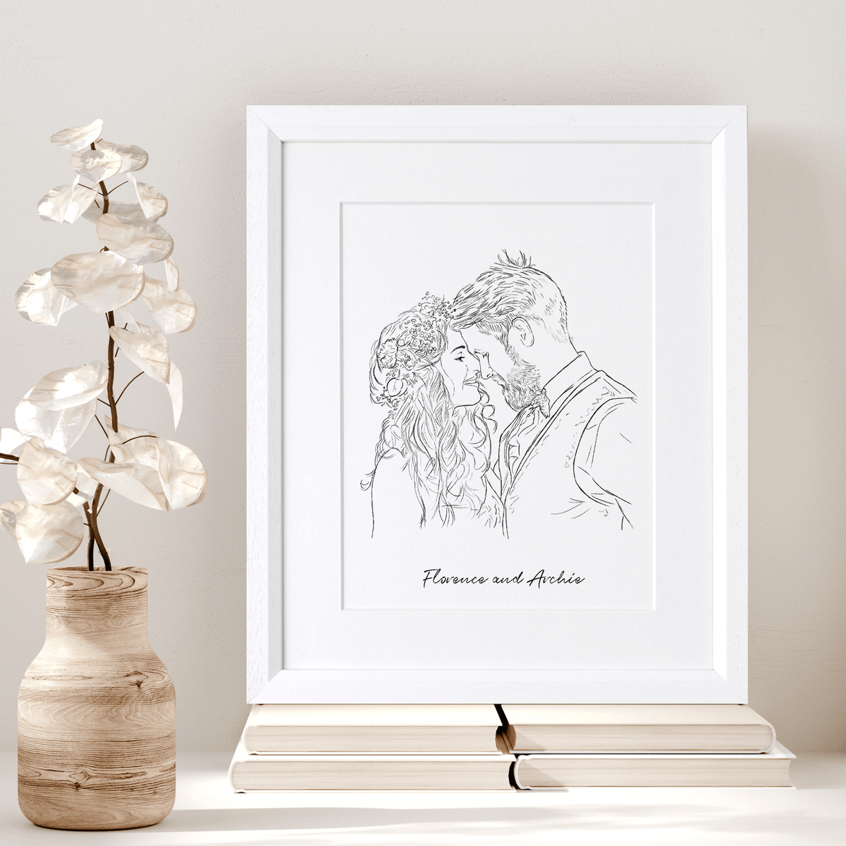 Personalised hand drawing illustrations from photos – Letterfest