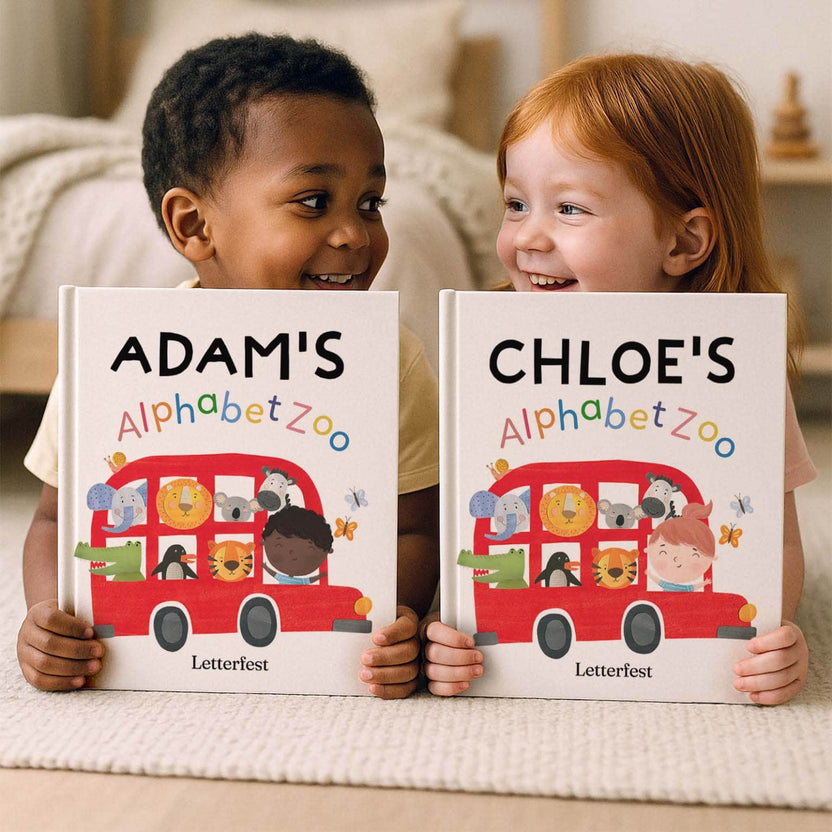 Personalised Alphabet Zoo Book - A wonderful personalised children's ...