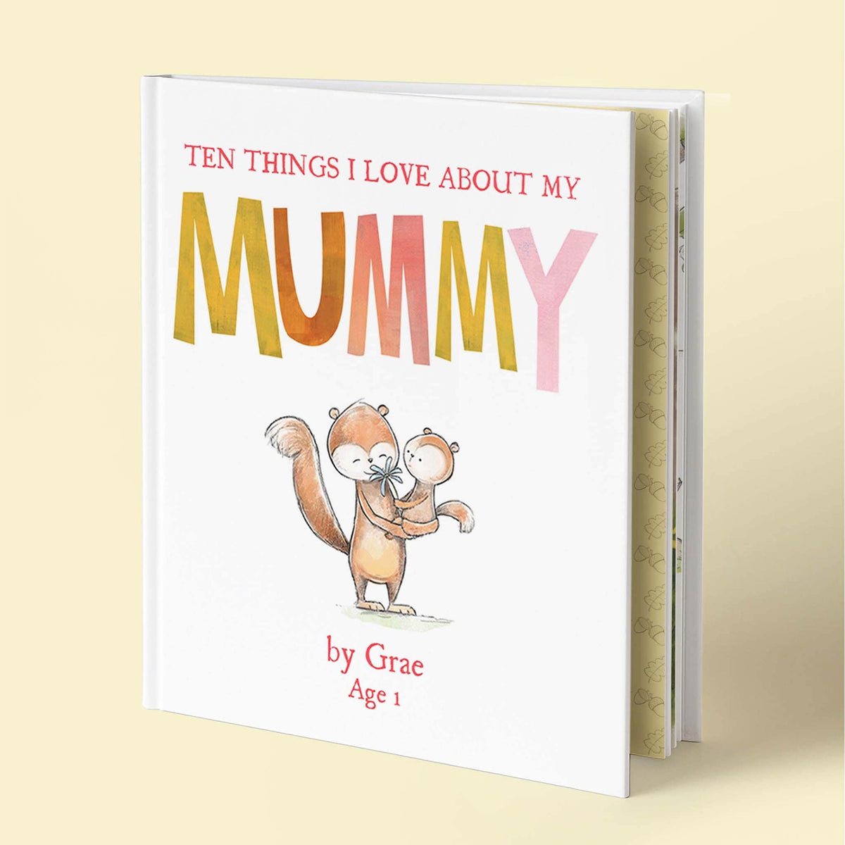 Mother’s Day Book for Mum – Reasons Why I Love You Personalised Book ...