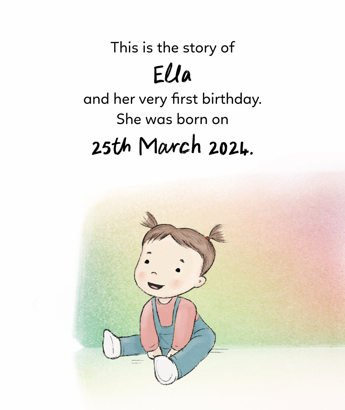 Personalised First Birthday Story Book | The Perfect Gift For Baby's ...