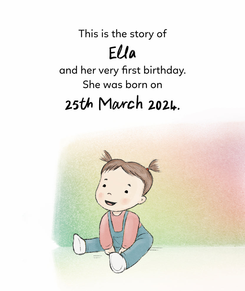 Personalised First Birthday Story Book | The Perfect Gift For Baby's ...
