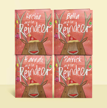 Personalised Christmas Childrens Story Book - Reindeer Adventure ...
