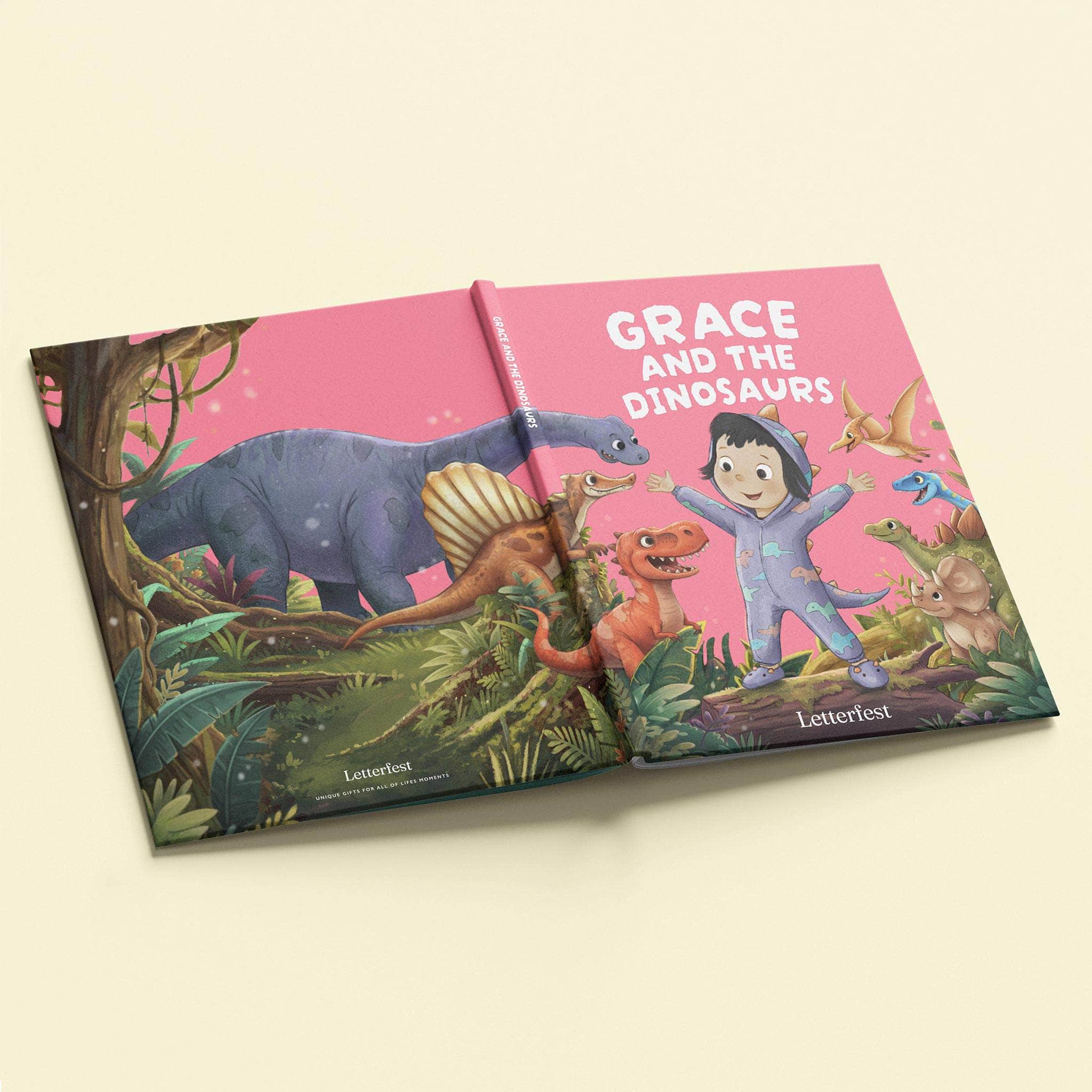 Personalised Dinosaur Book – Letterfest