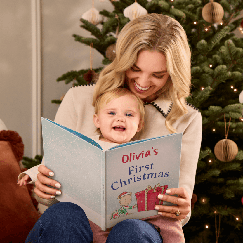 Personalised Baby First Christmas Children's Book - Unique Christmas ...