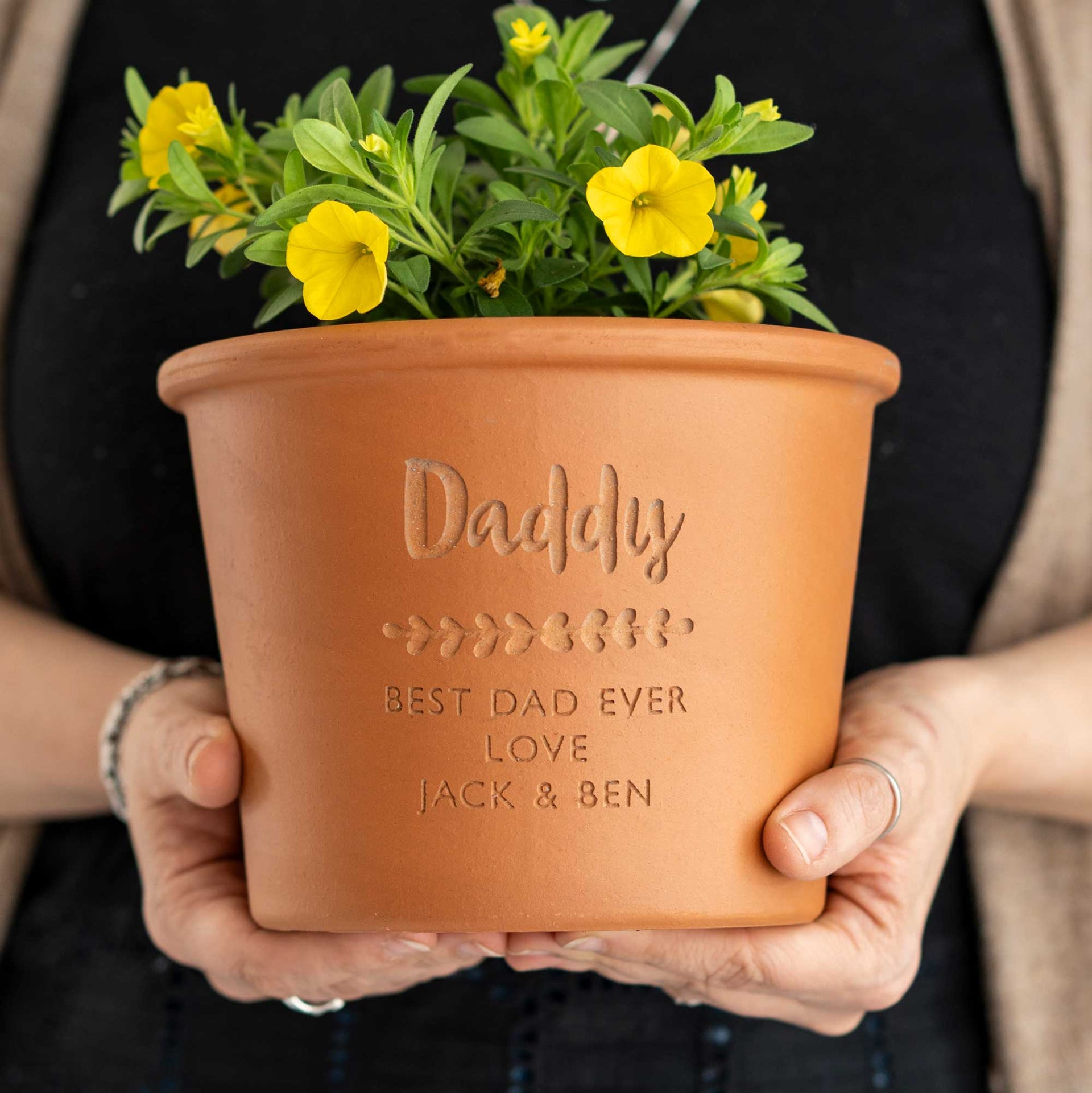 Personalised Plant Pots & Terracotta Planters – Letterfest