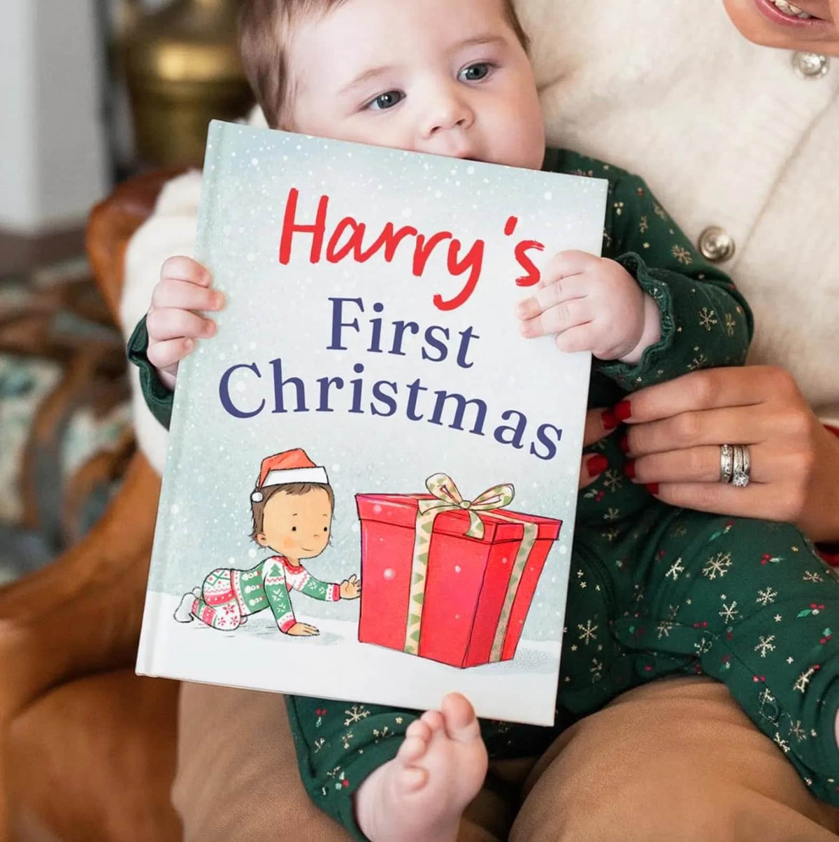Personalised Baby First Christmas Children's Book - Unique Christmas ...