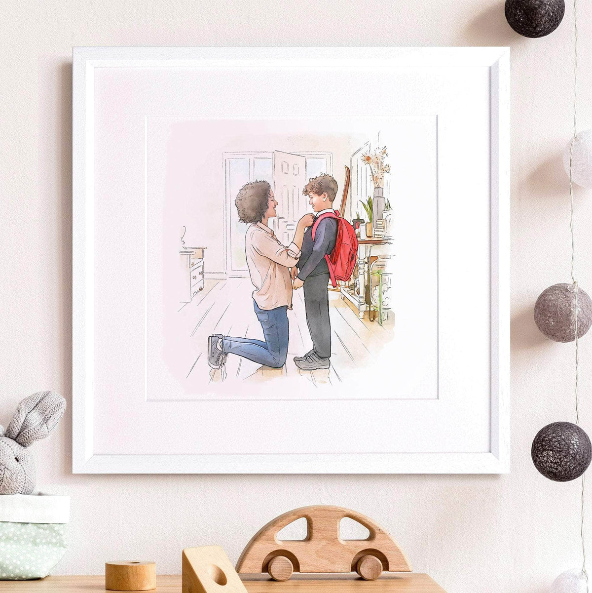 Personalised Back to School Portrait - The Perfect Back to school Gift ...