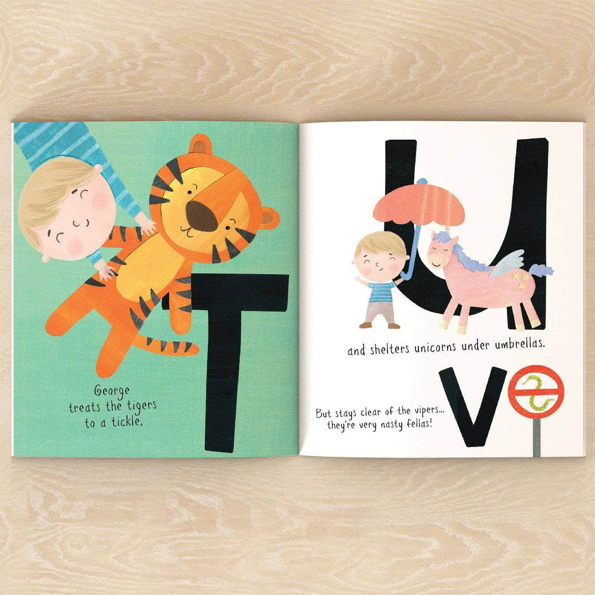 Personalised Alphabet Zoo Book - A wonderful personalised children's ...