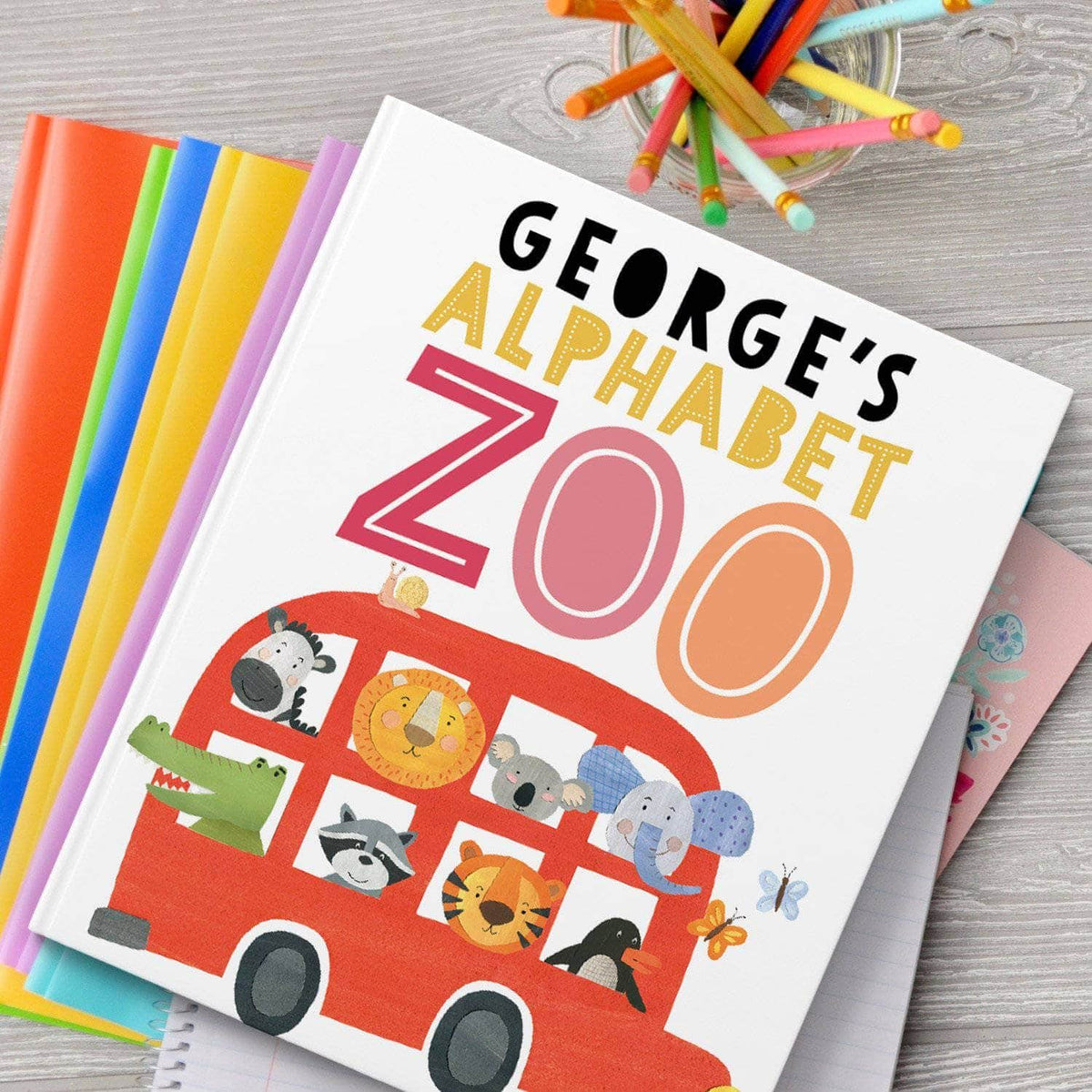 Personalised Alphabet Zoo Book - A wonderful personalised children's ...