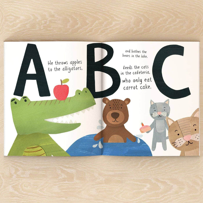 Personalised Alphabet Zoo Book - A wonderful personalised children's ...