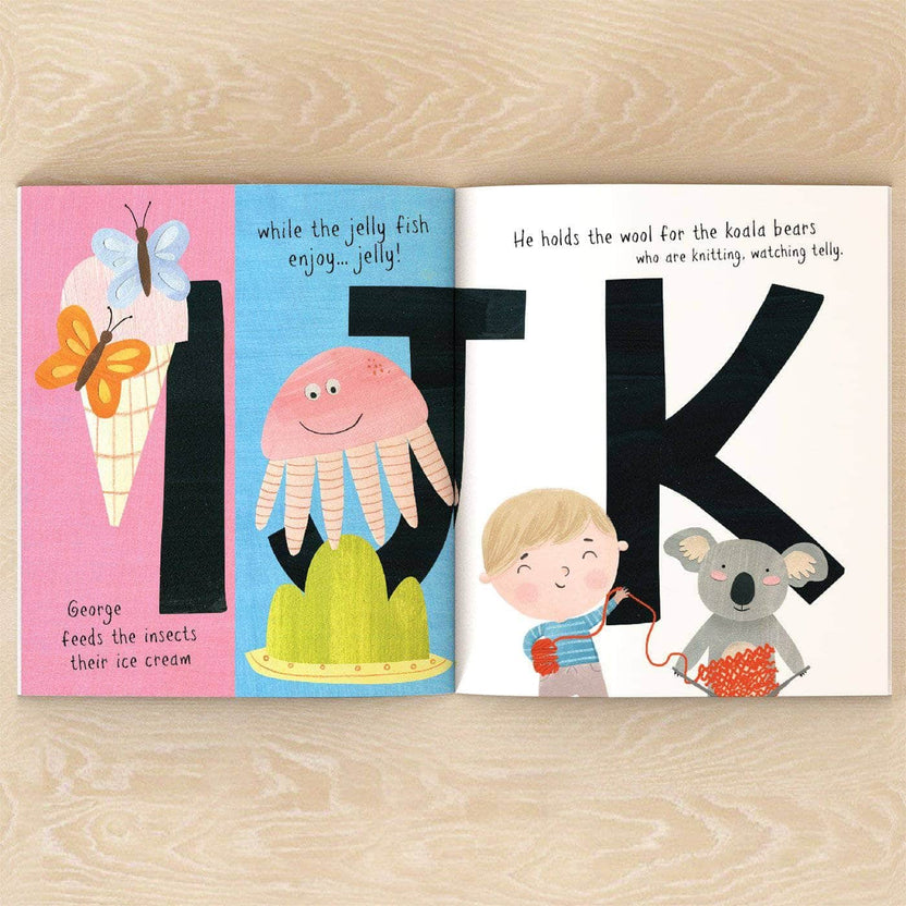 Personalised Alphabet Zoo Book - A wonderful personalised children's ...