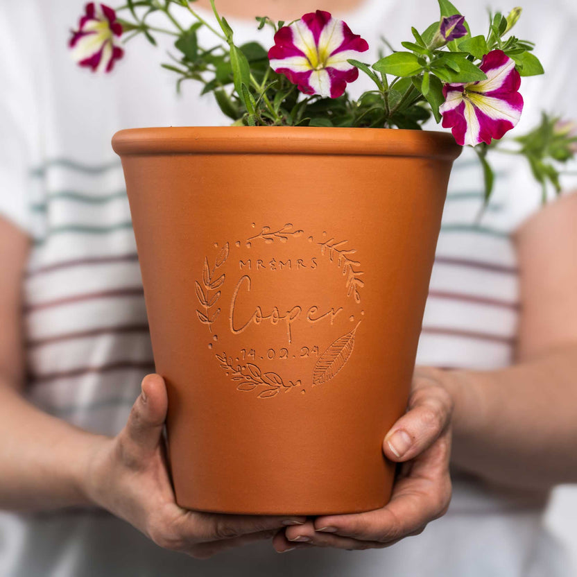Personalised Plant Pots & Terracotta Planters – Letterfest