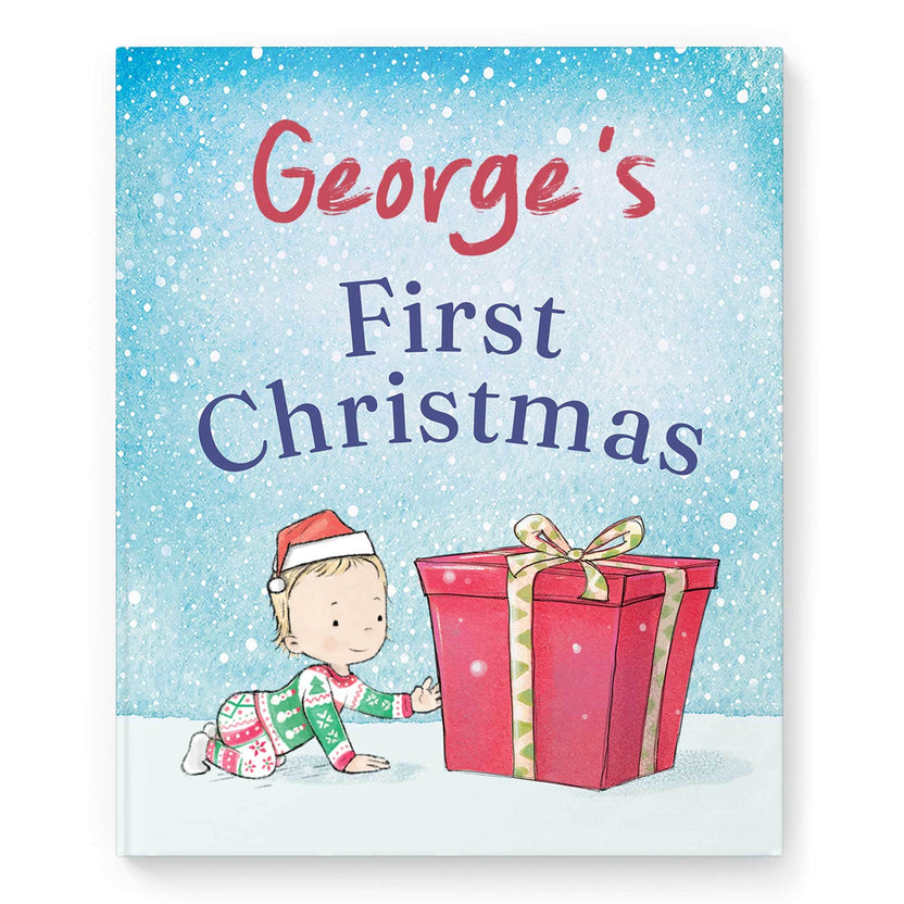Personalised Baby First Christmas Children's Book - Unique Christmas ...