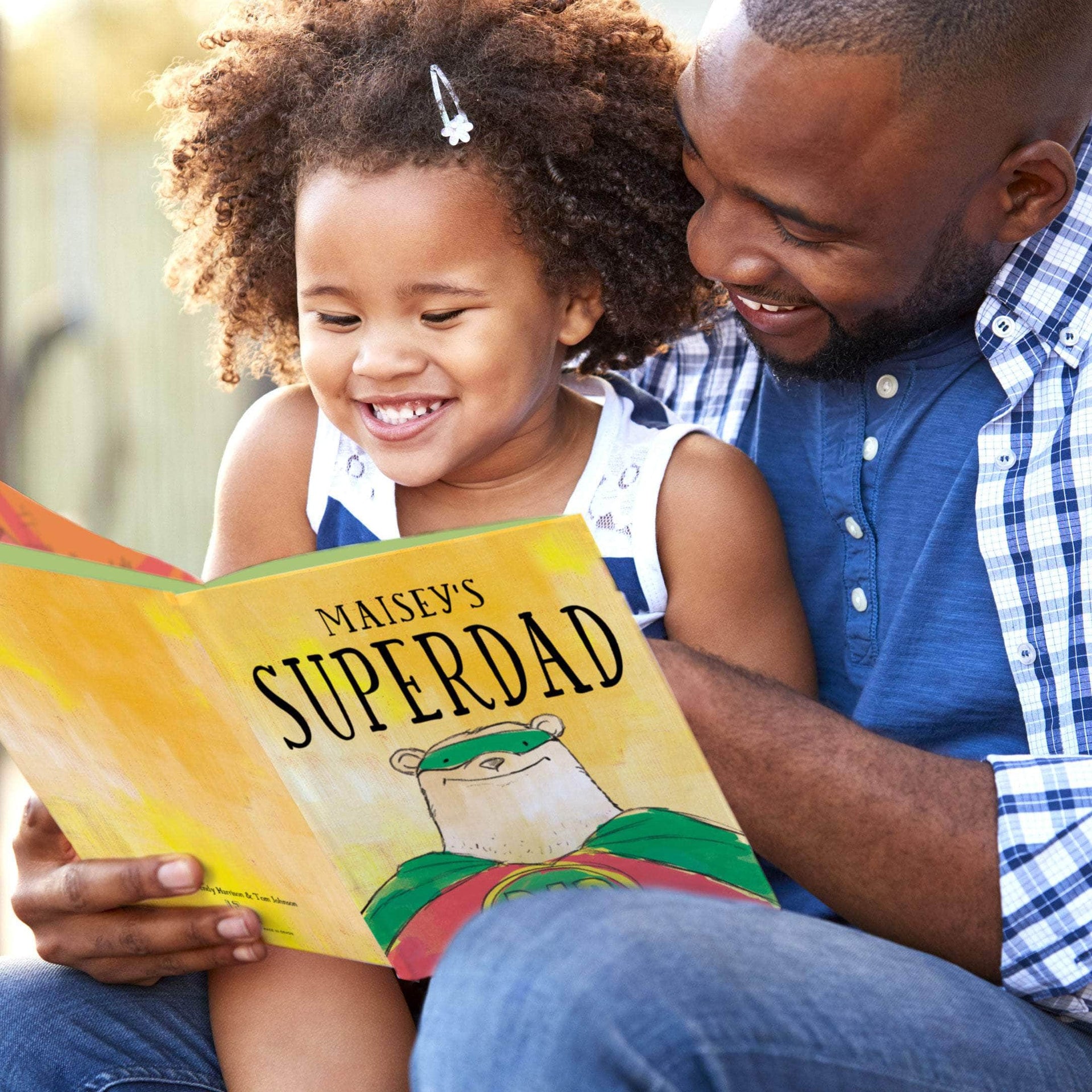 Super Dad Personalised Children's Book - Top Personalised Fathers Day ...