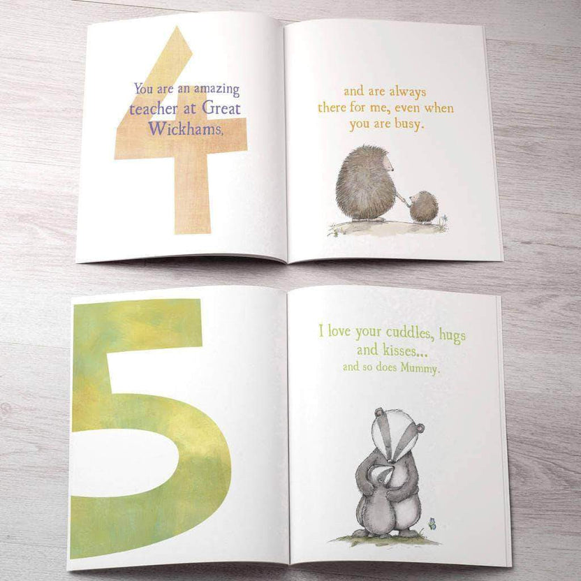 Reasons I Love Dad Children's Book - Personalised book, a perfect gift ...