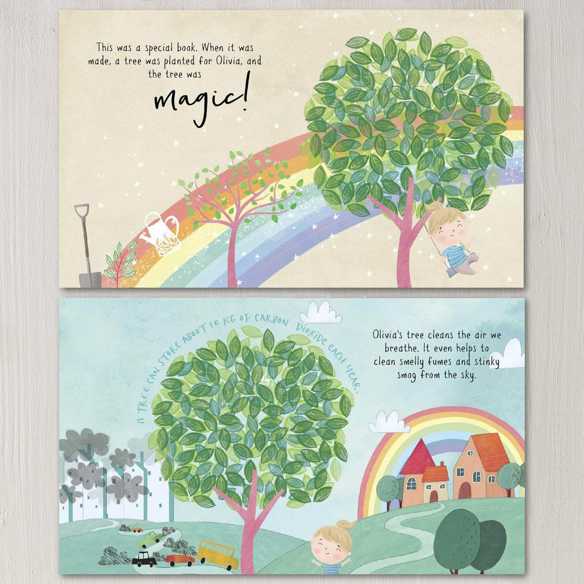 Plant A Tree Personalised Story Book - Teach children about the ...