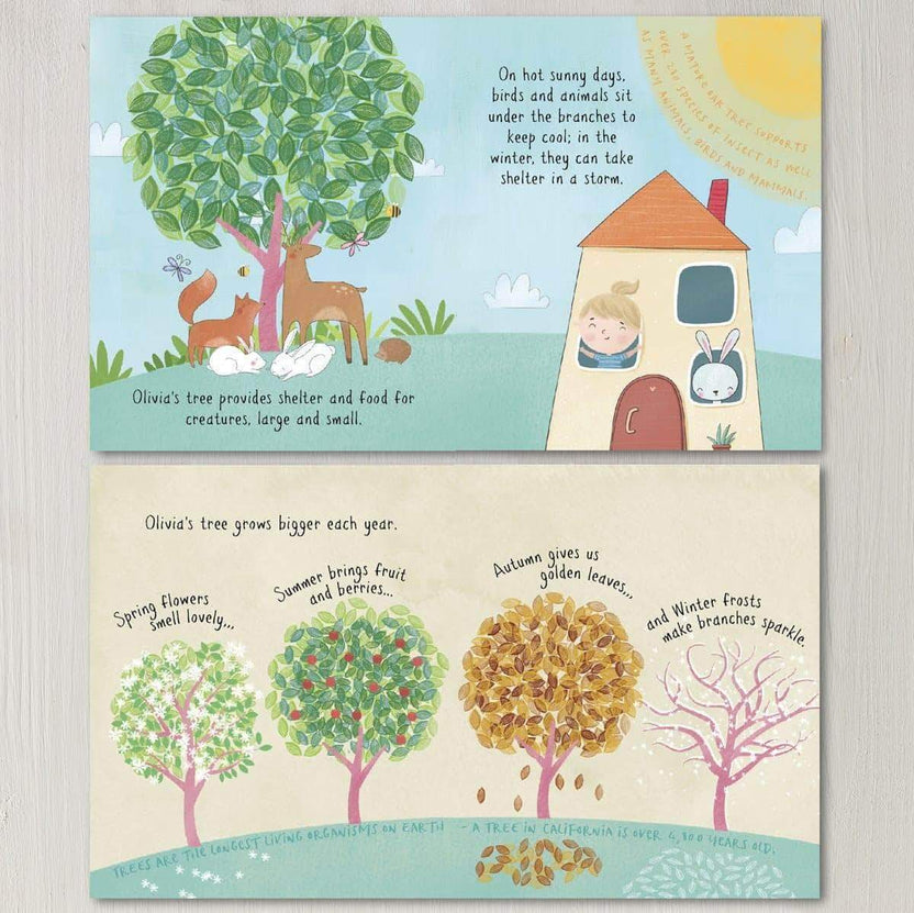 Plant A Tree Personalised Story Book - Teach children about the ...
