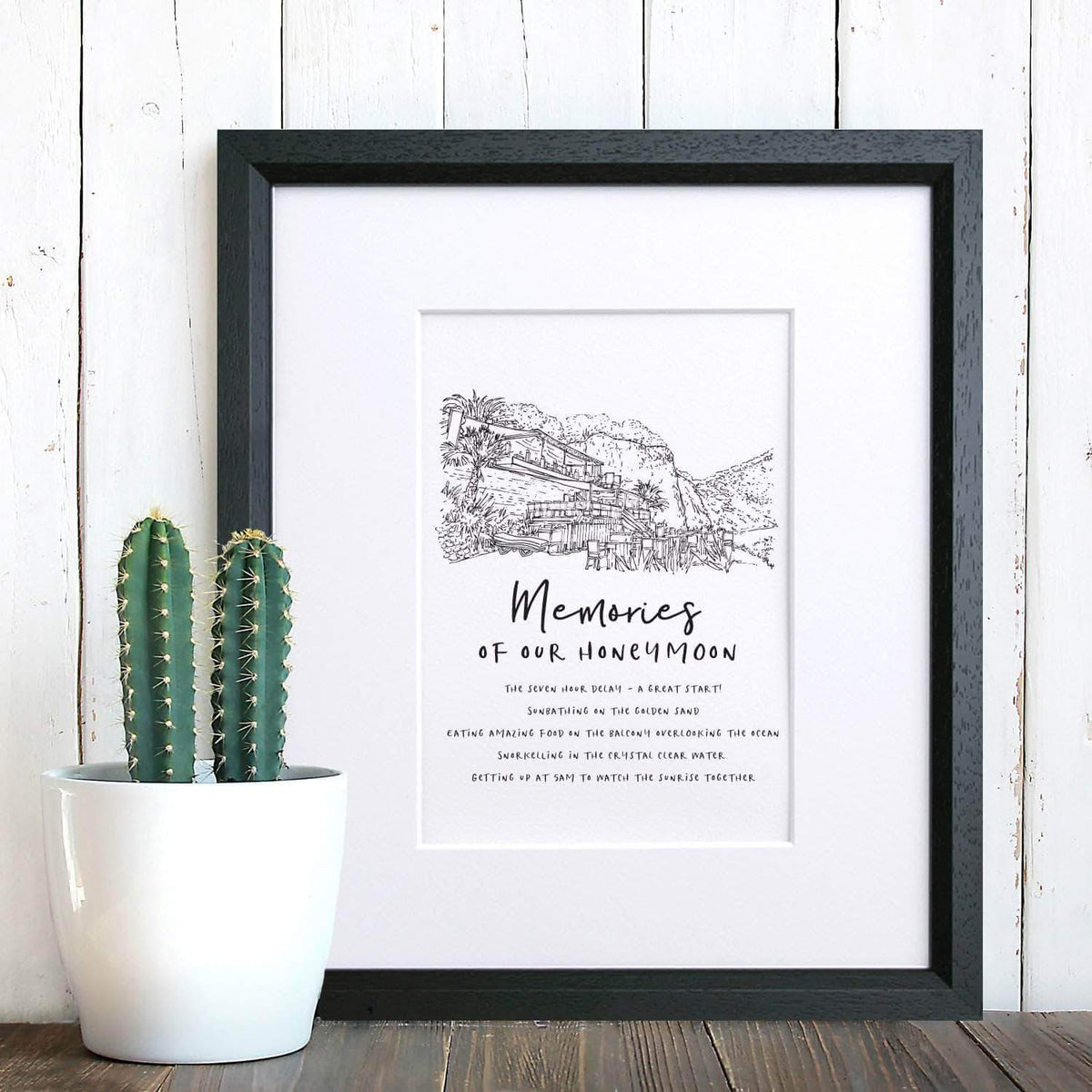 Personalised Favourite Memory Illustration – Letterfest